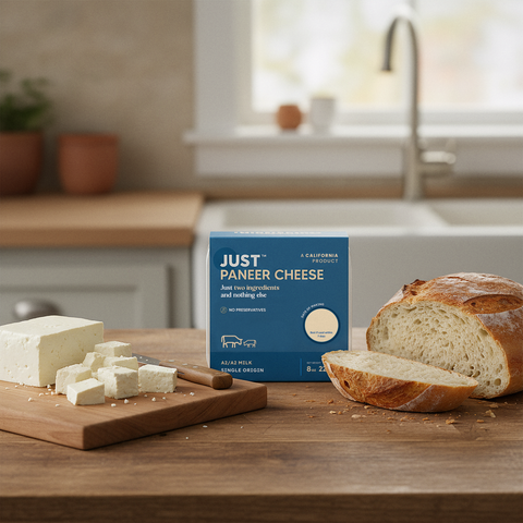 A2/A2 Paneer Cheese | Fresh, Handmade Indian Cheese – Just Creamery ...